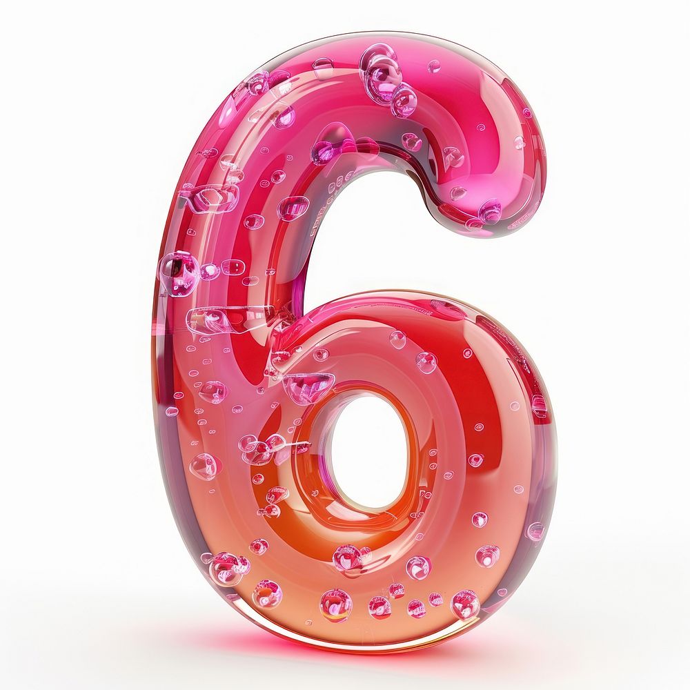 Number 6 number symbol text. | Free Photo Illustration - rawpixel