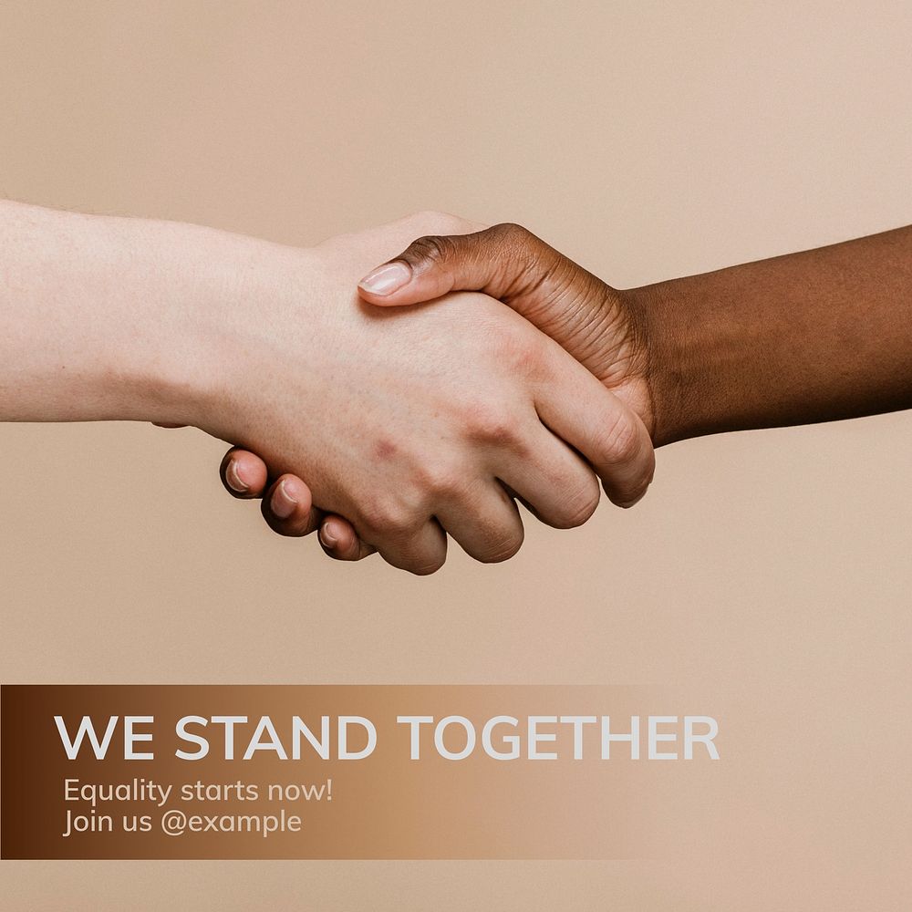 Diversity campaign Instagram post template | Free Photo - rawpixel