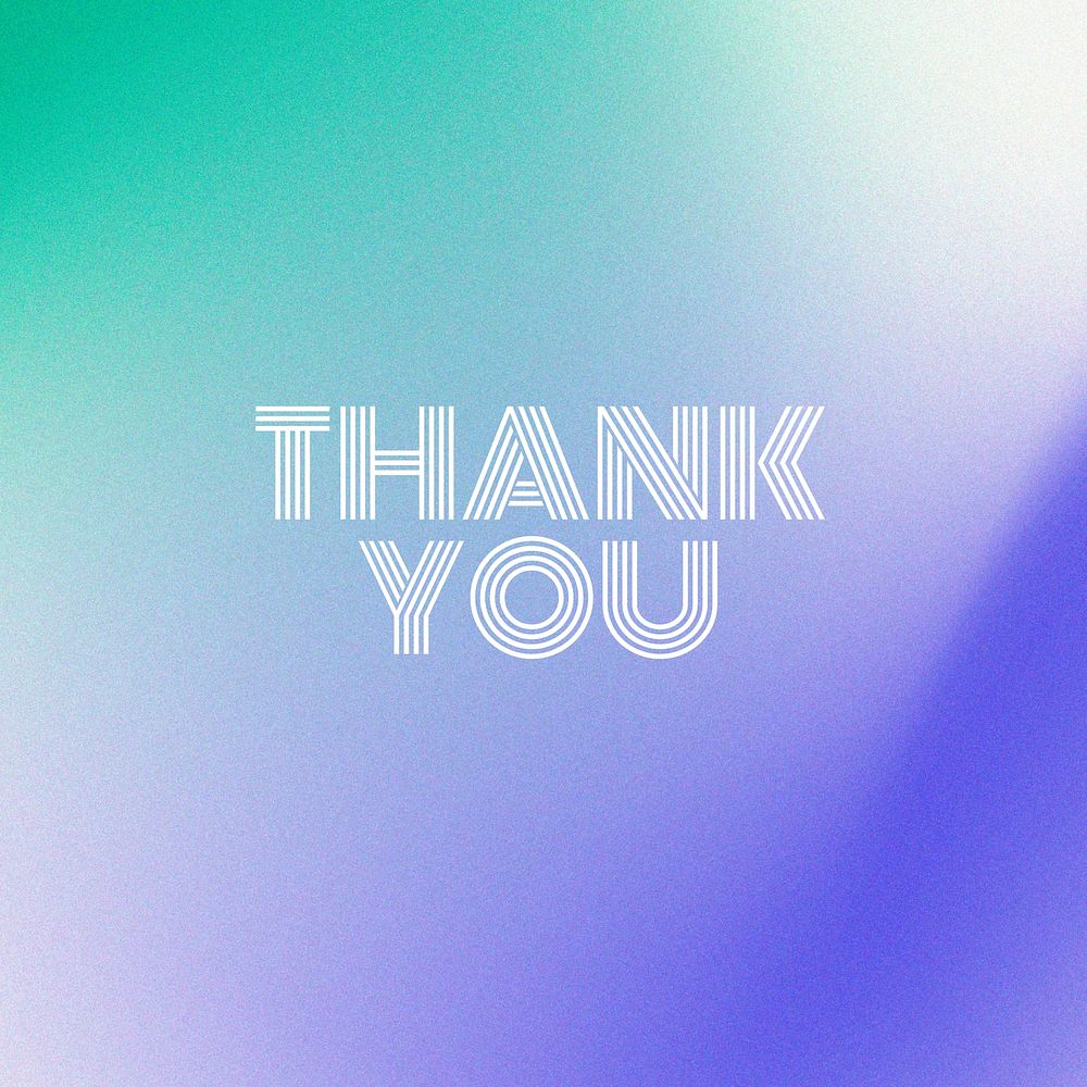 Thank you Instagram post template | Free Photo - rawpixel