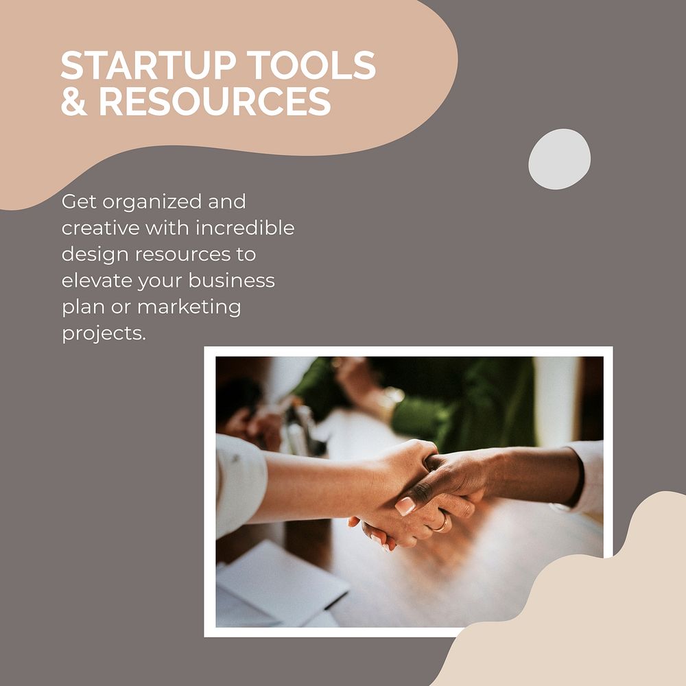 Business plan Facebook post template, | Free Photo - rawpixel