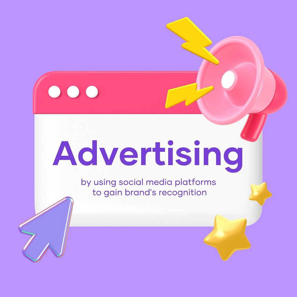 Advertising Instagram post template | Free Photo - rawpixel