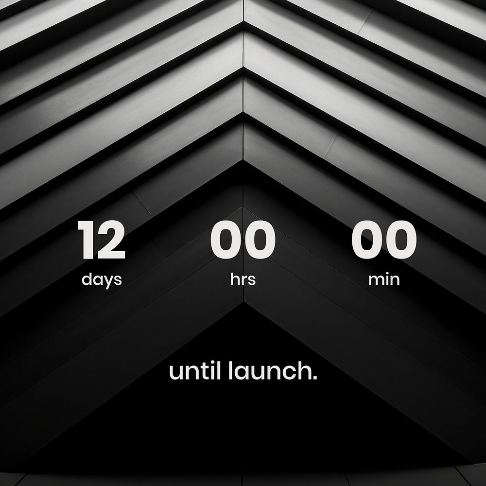 Launch countdown Instagram post template | Free Photo - rawpixel