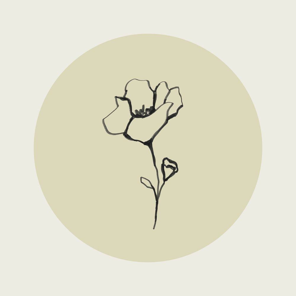 Flower Instagram story cover template | Free Photo Illustration - rawpixel