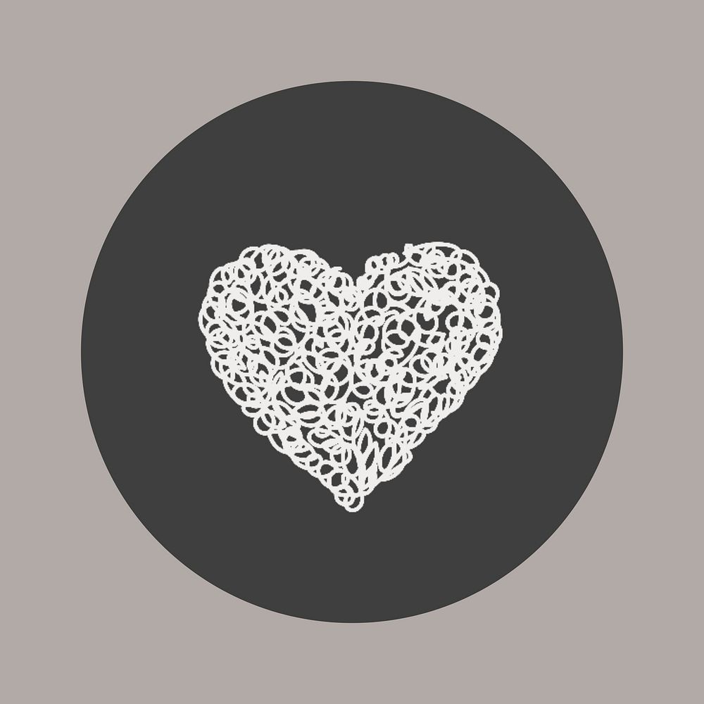 Heart IG story cover template | Free Photo Illustration - rawpixel