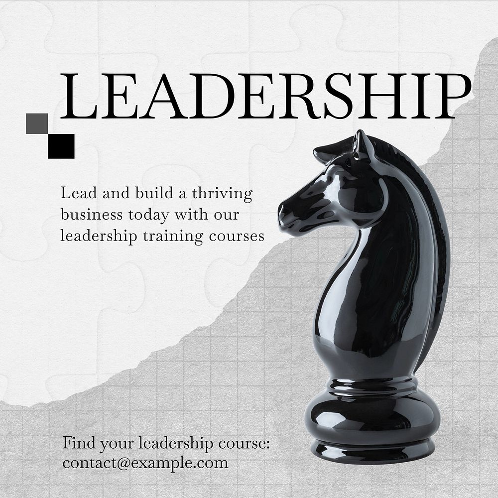 Leadership Instagram post template | Free Photo - rawpixel