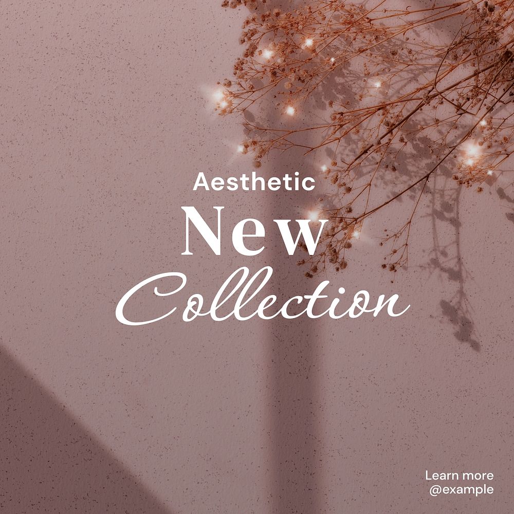 Aesthetic Instagram post template | Free Photo - rawpixel