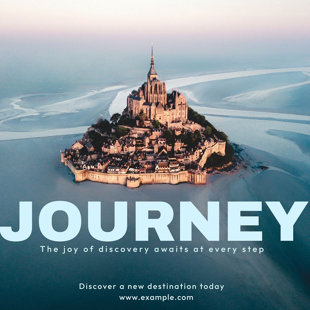 Journey Instagram post template | Free Photo - rawpixel