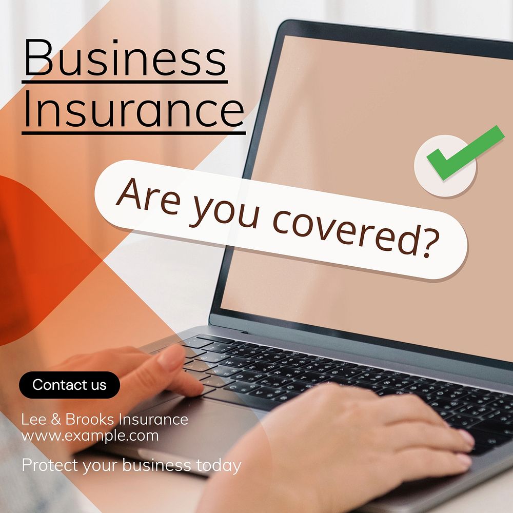 Business insurance Instagram post template | Free Photo - rawpixel