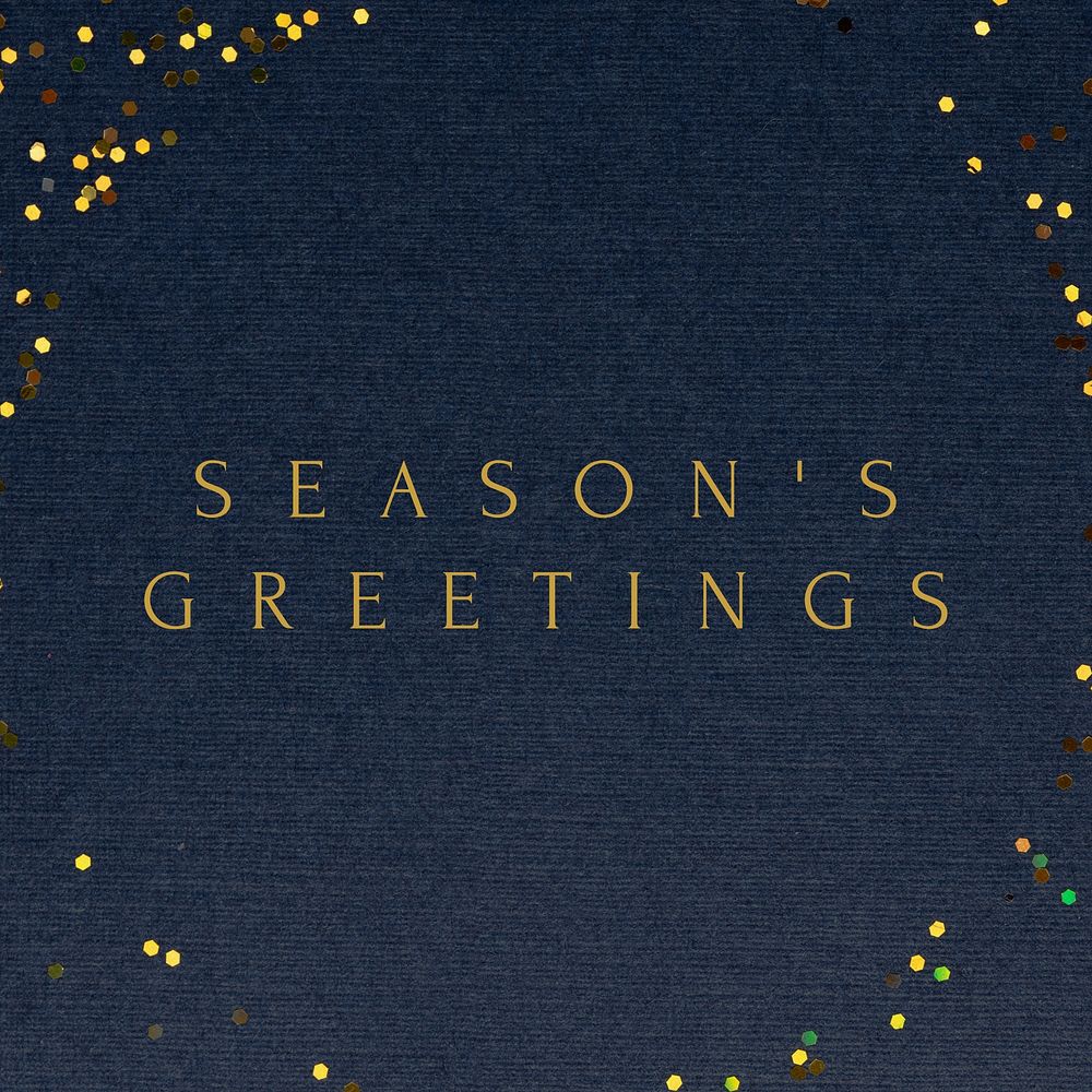 Seasons greetings Instagram post template | Free Photo - rawpixel