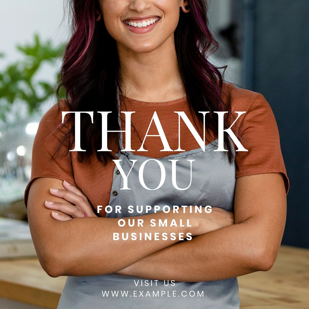 Thank you Instagram post template | Free Photo - rawpixel
