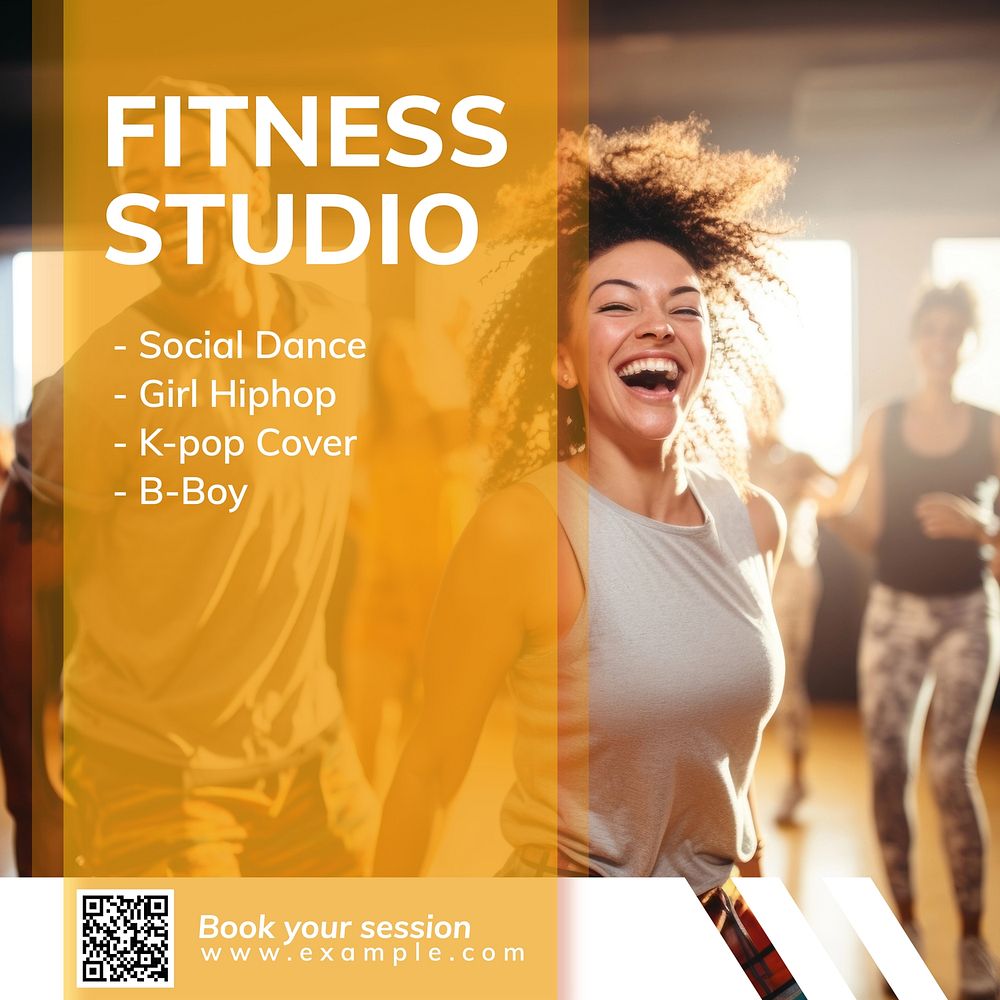 Fitness studio classes Instagram post | Free Photo - rawpixel