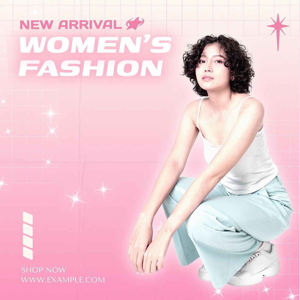 Women's fashion Instagram post template | Free Photo - rawpixel