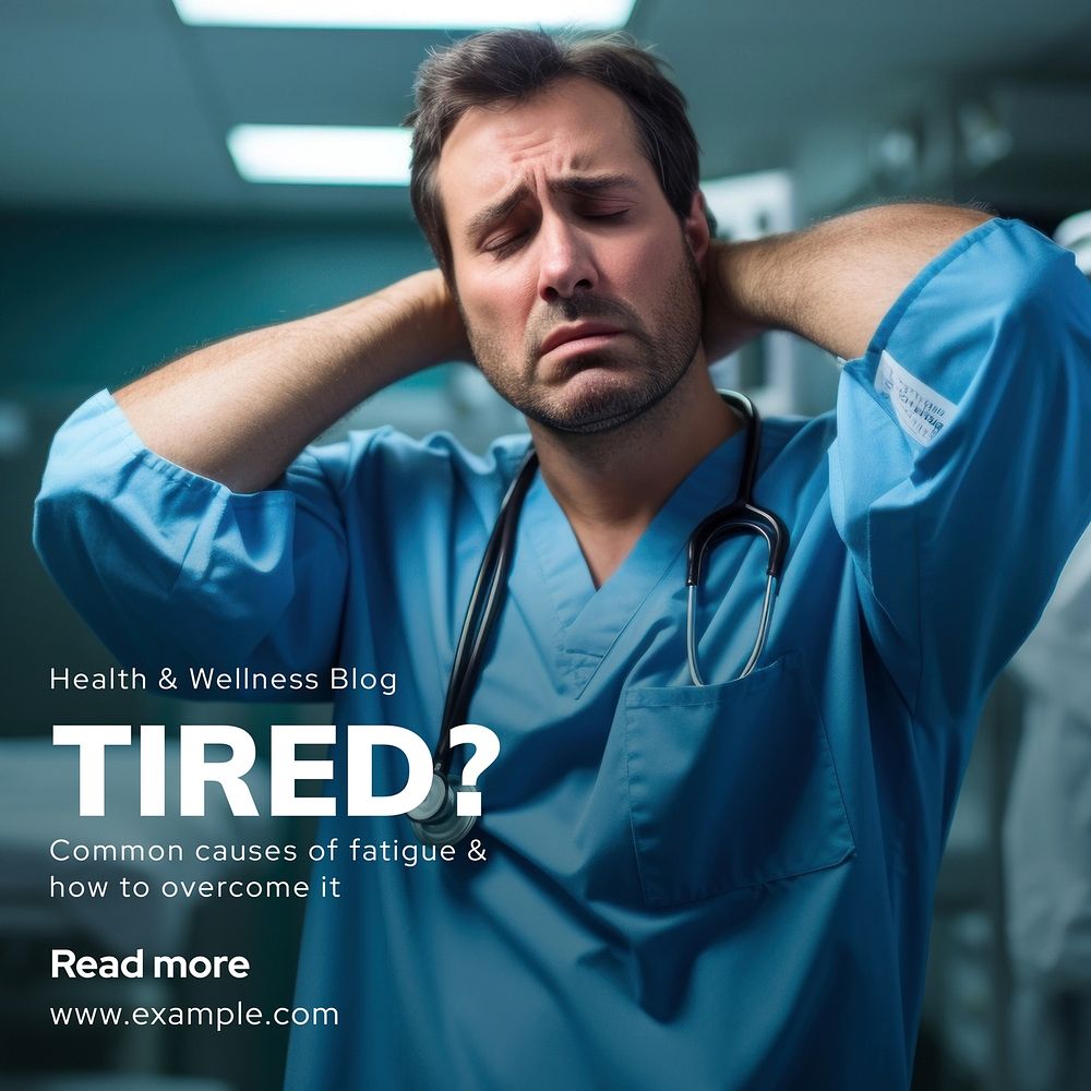 Tired Instagram post template | Free Photo - rawpixel