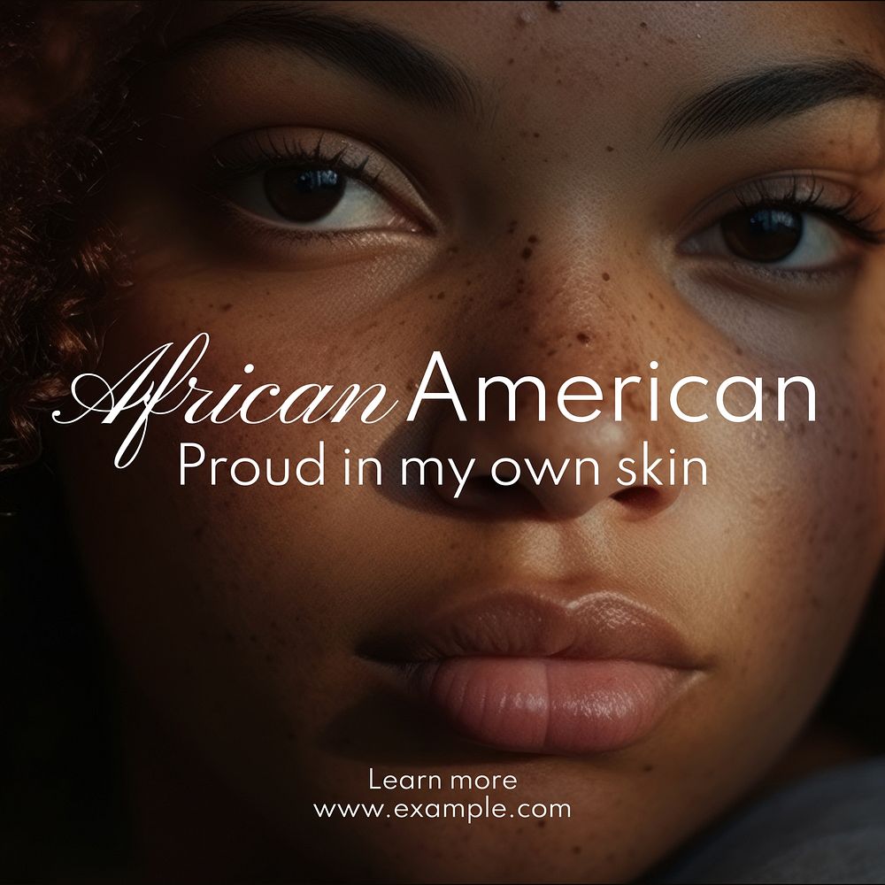 African American Facebook post template | Free Photo - rawpixel