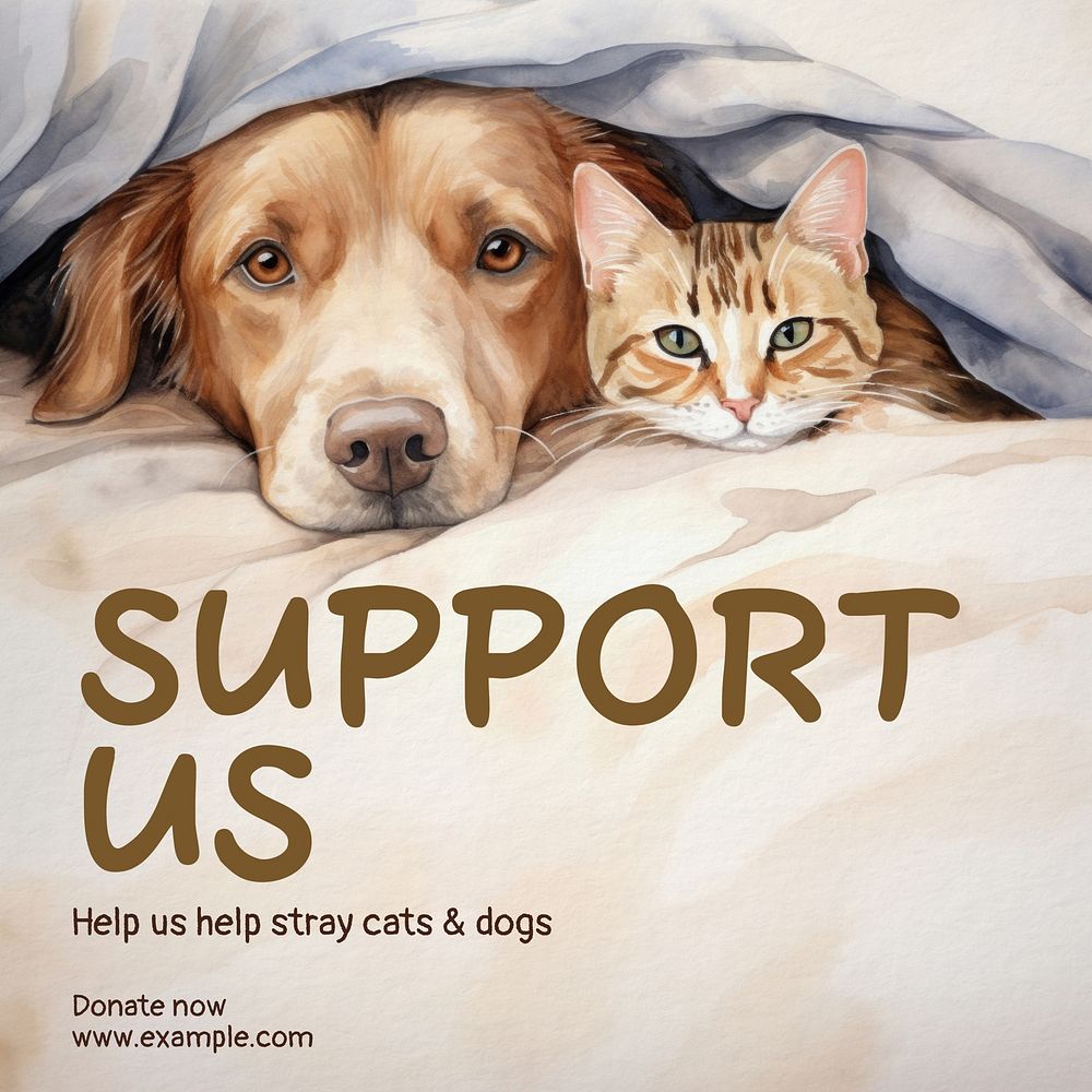 Support us post template | Free Photo - rawpixel