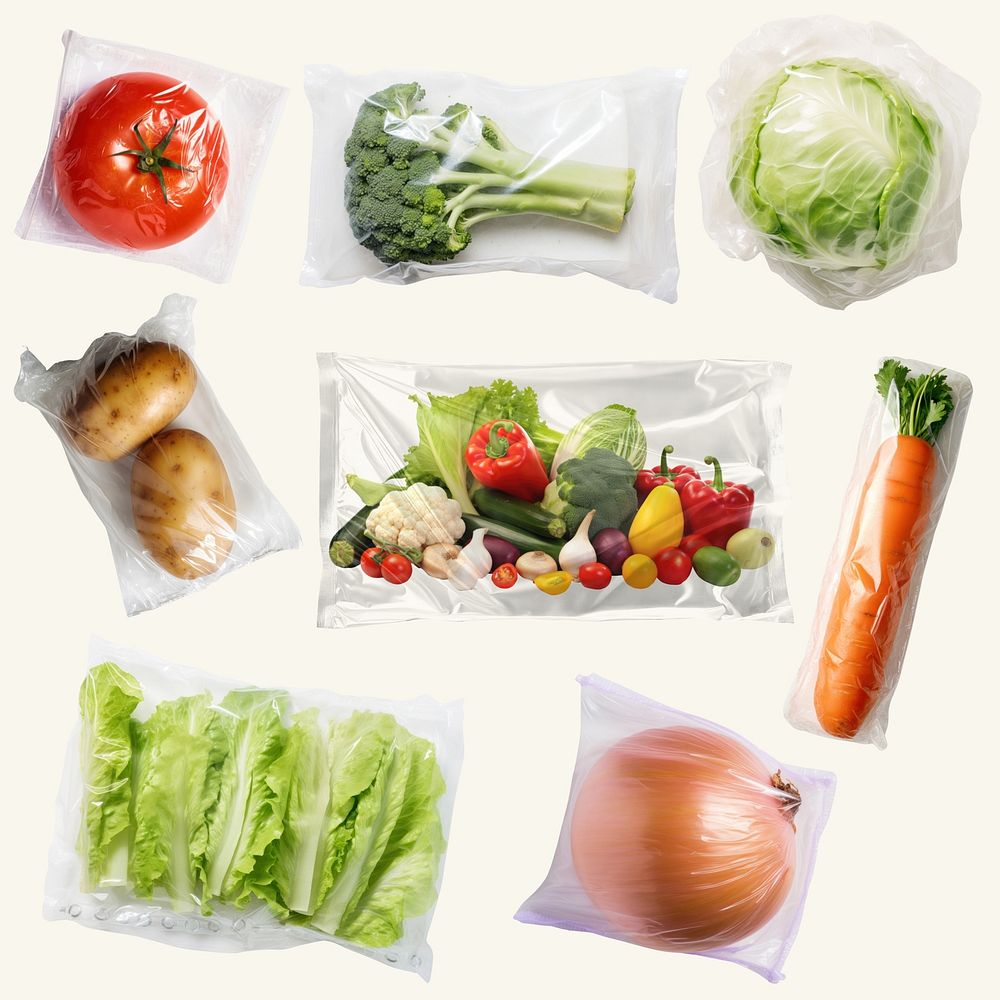 Wrapped vegetable | Premium Photo - rawpixel