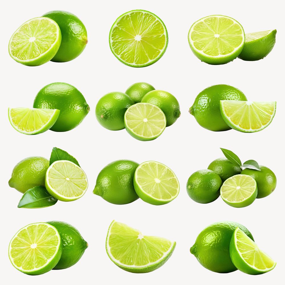 Lime element set | Free Photo - rawpixel