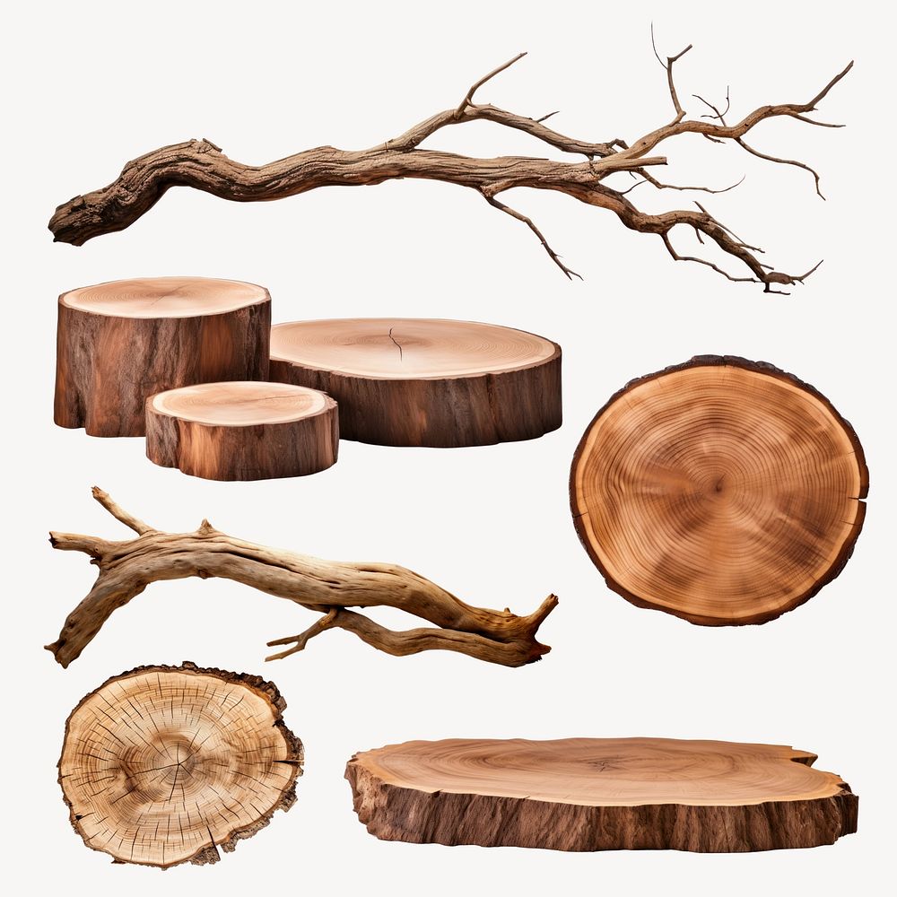 Tree trunk & stick element | Premium Photo - rawpixel