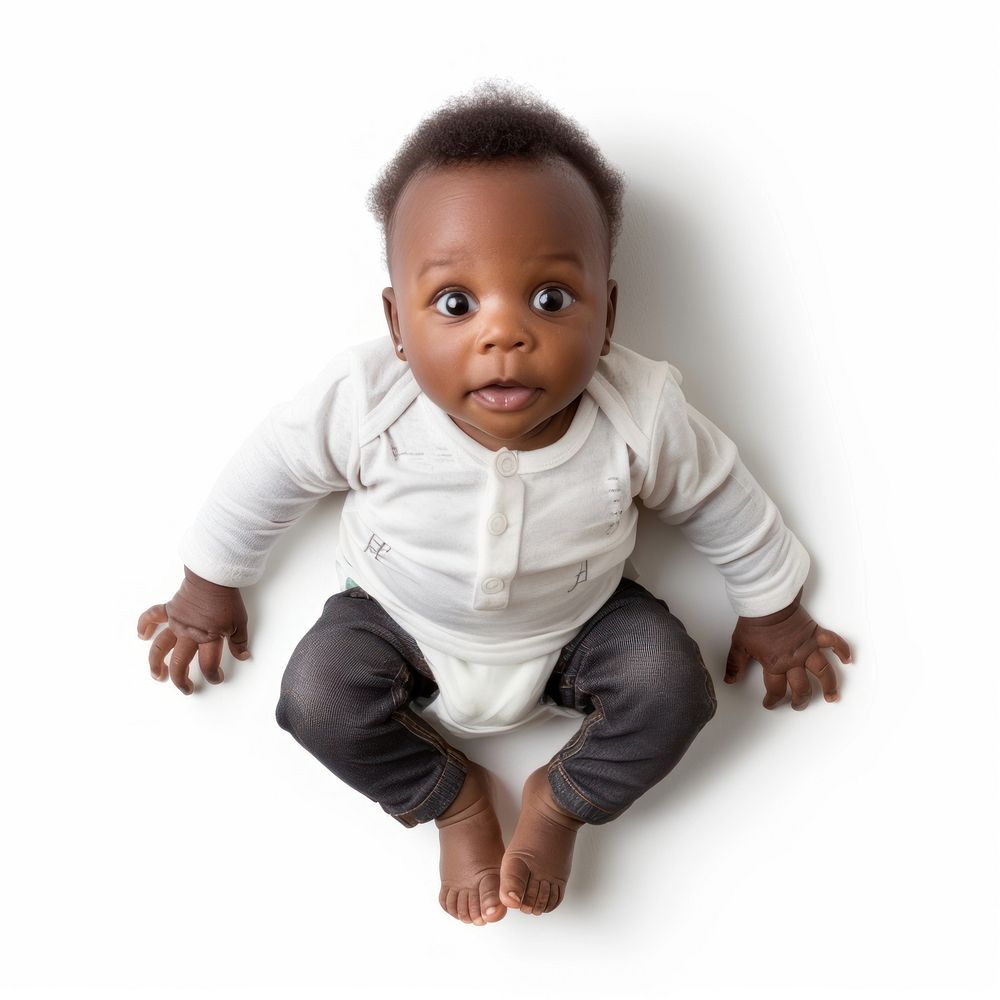 African baby photography portrait crawling. | Free Photo - rawpixel