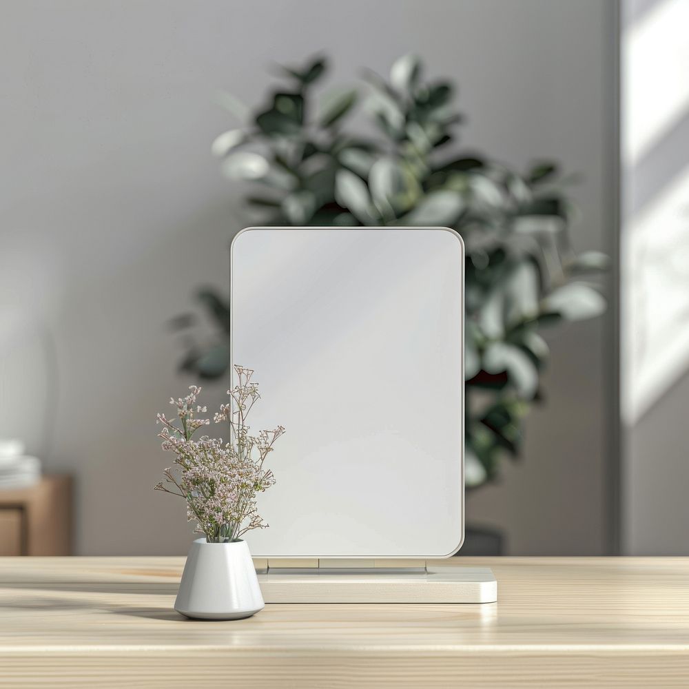 Blank white table reservation mockup | Free Photo - rawpixel