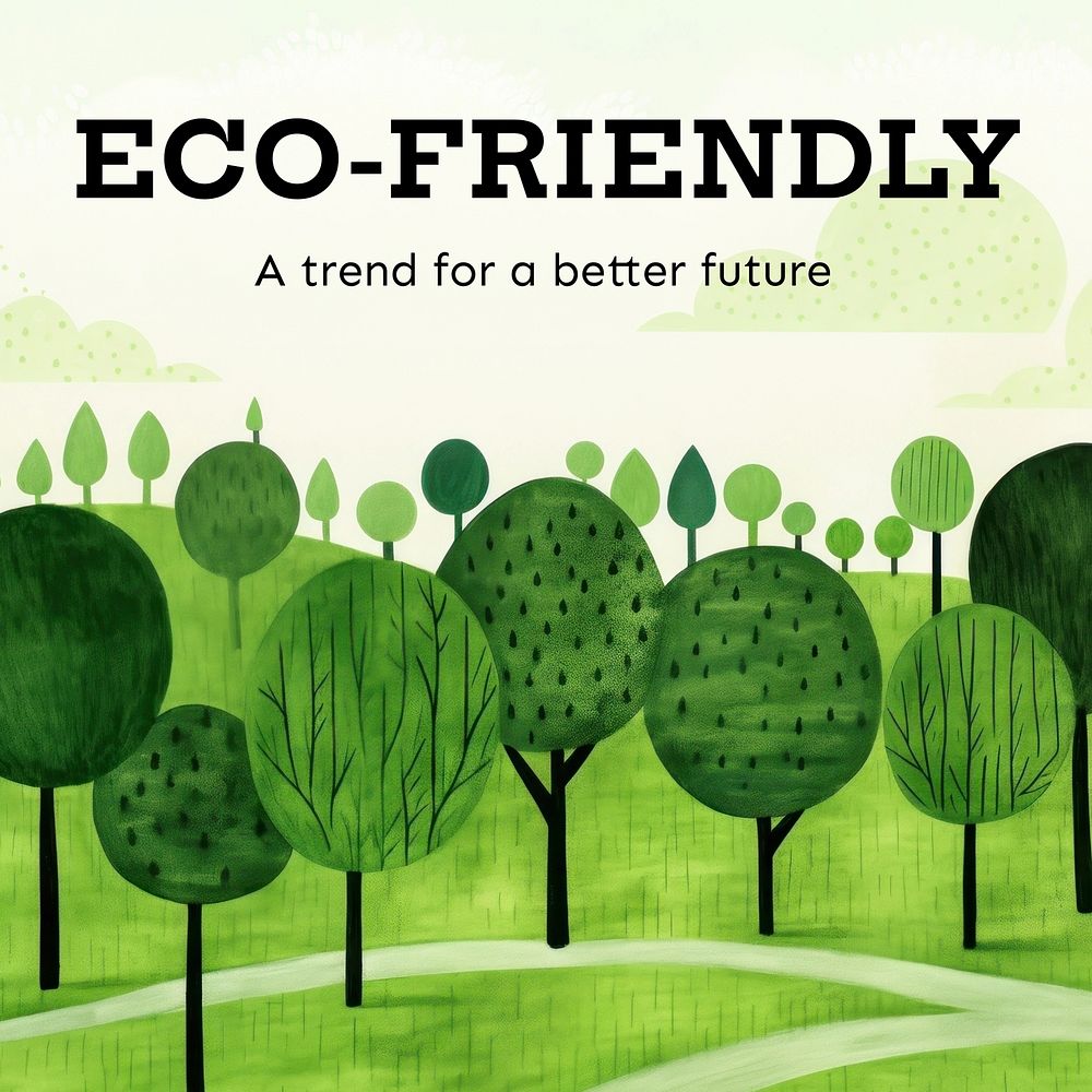 Eco-friendly Instagram post template | Free Photo - rawpixel