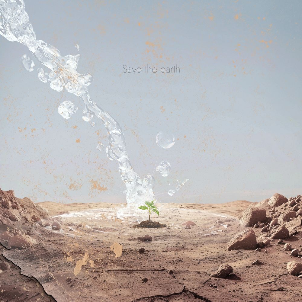 Save earth Instagram post template | Free Photo - rawpixel