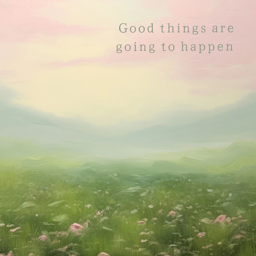 Be positive Instagram post template | Free Photo - rawpixel