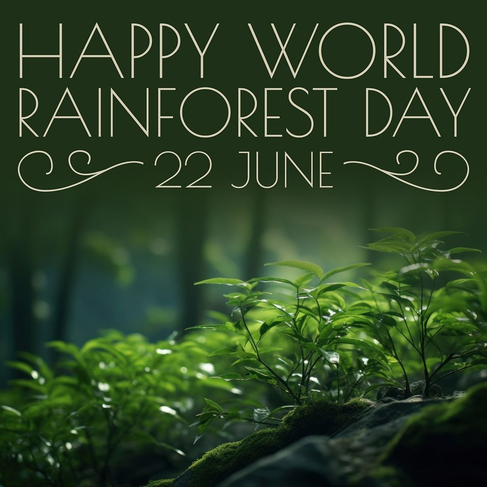 World Rainforest Day Instagram post | Free Photo - rawpixel