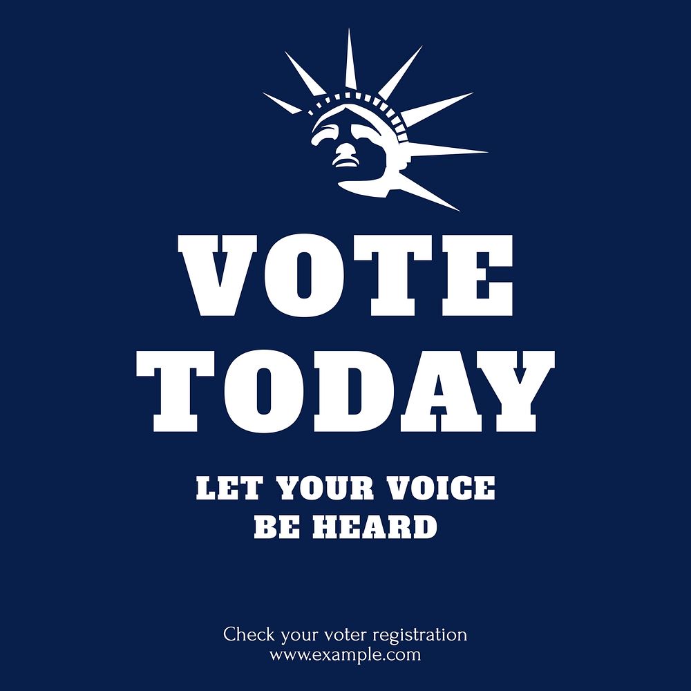 Election Instagram post template | Free Photo - rawpixel