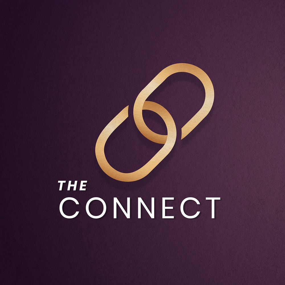 Digital business logo template gold | Free Photo - rawpixel