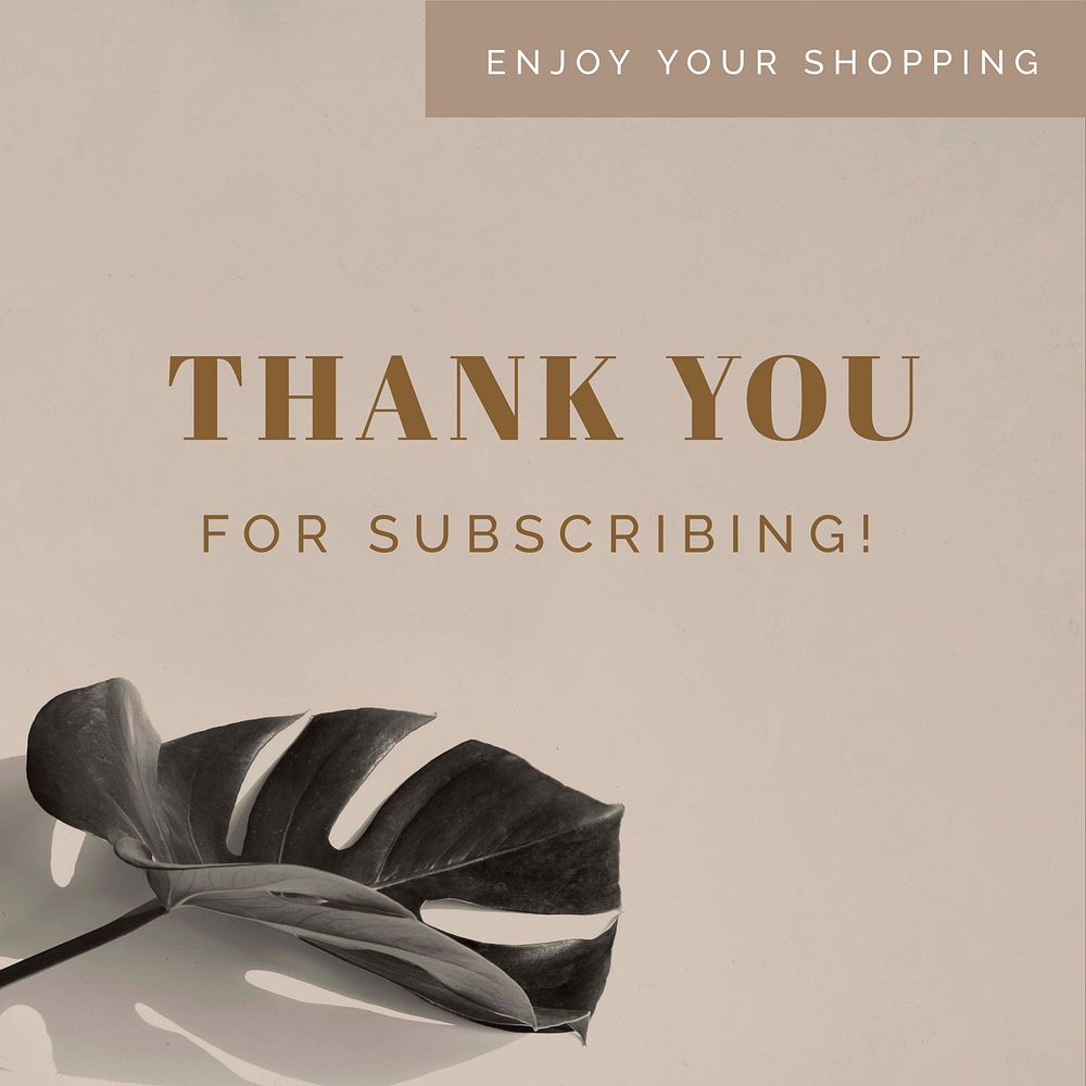 Thank you Instagram post template | Free Photo - rawpixel