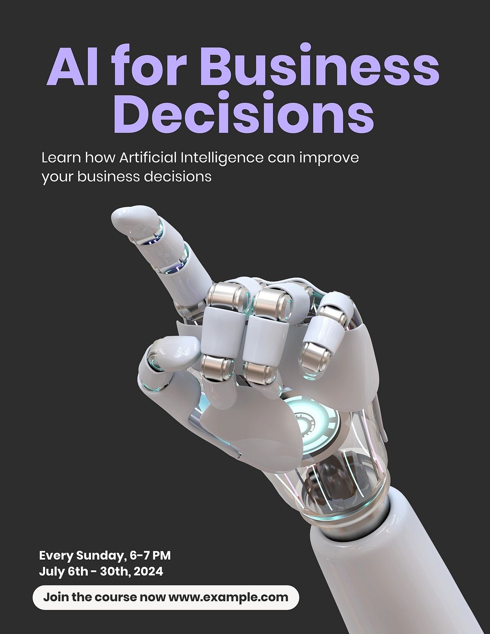 AI & business decisions flyer | Free Photo - rawpixel