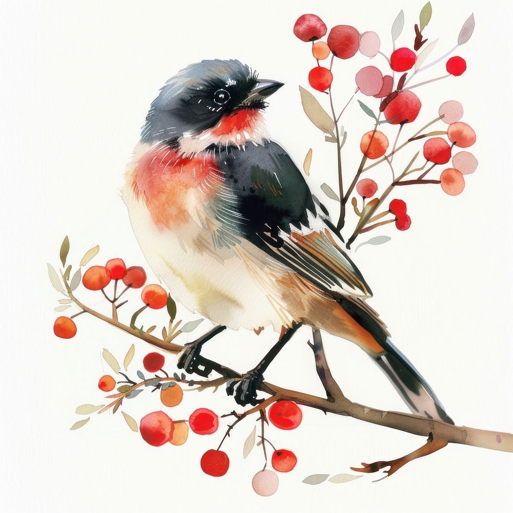 Bird cardinal animal finch. | Free Photo Illustration - rawpixel