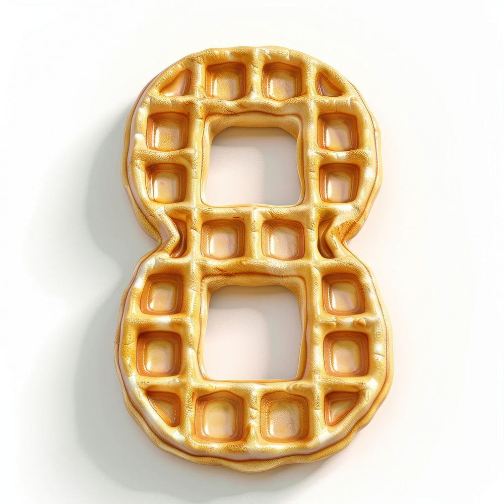 Number 8 waffle accessories accessory. | Free Photo - rawpixel