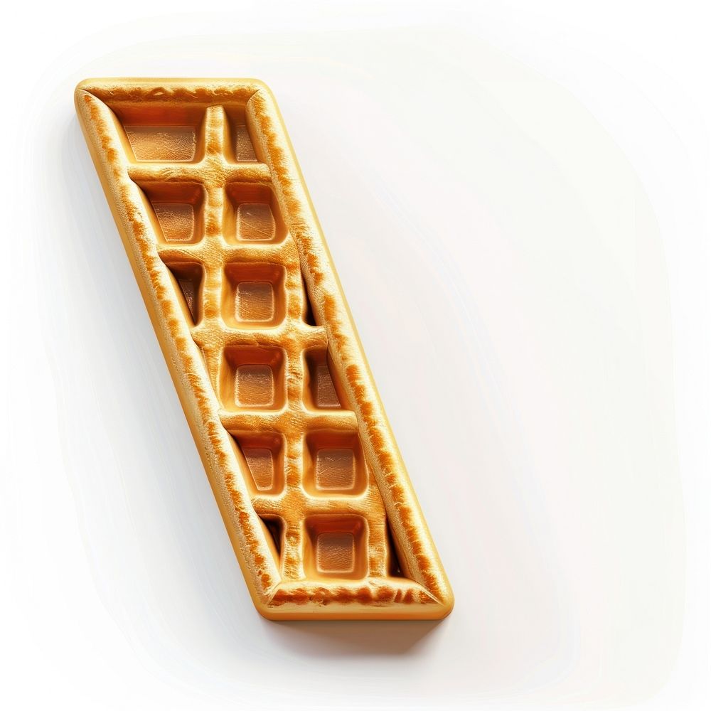 Slash symbol waffle food. | Free Photo - rawpixel