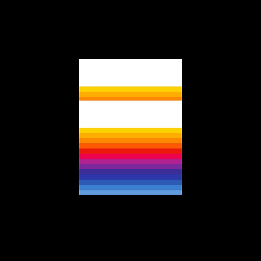 Equal sign retro colorful layered | Free Photo Illustration - rawpixel