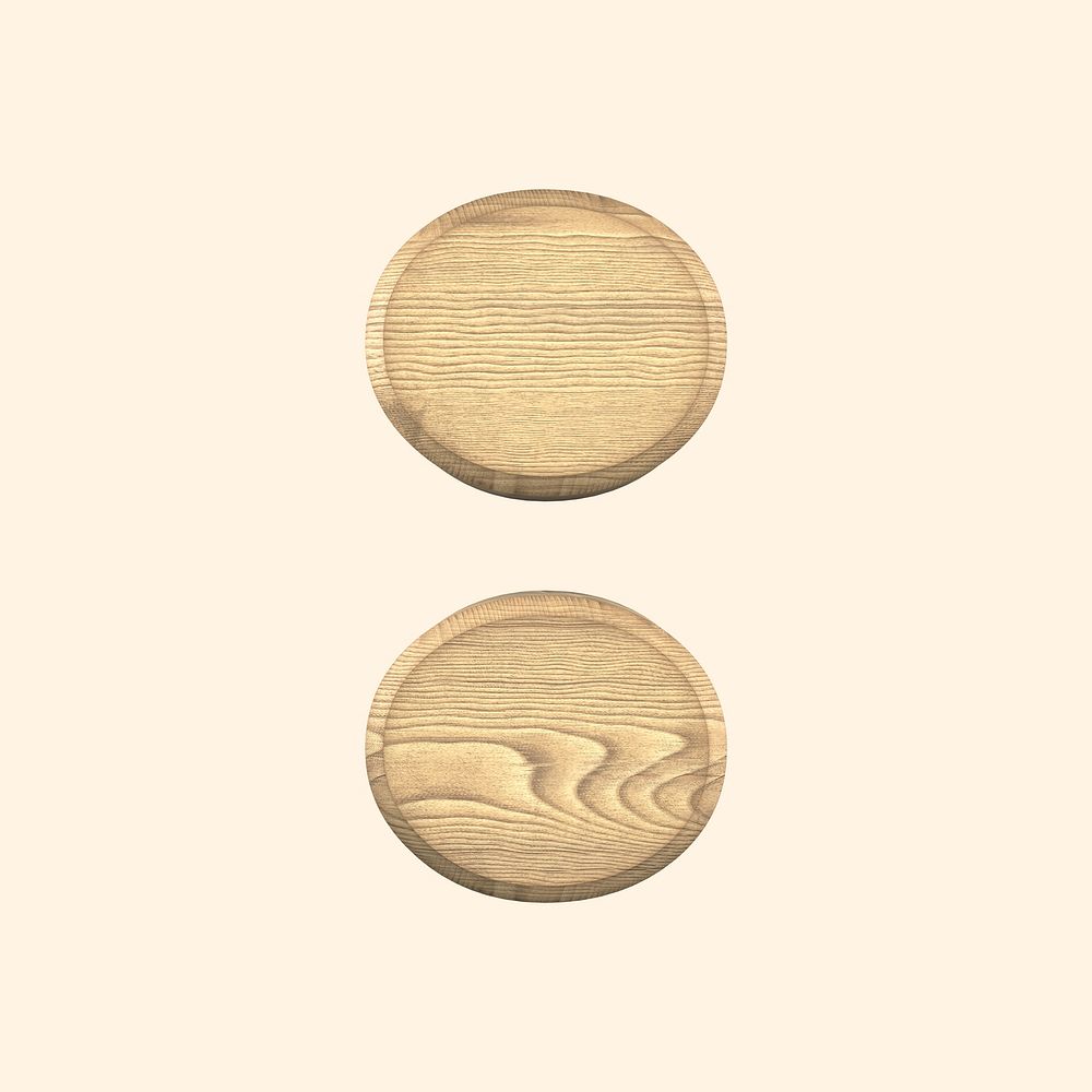 Colon sign wooden texture symbol | Free Photo Illustration - rawpixel