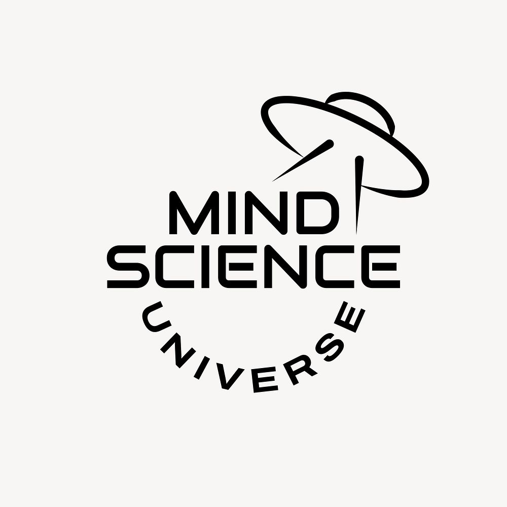 Professional science logo template branding | Free Photo - rawpixel