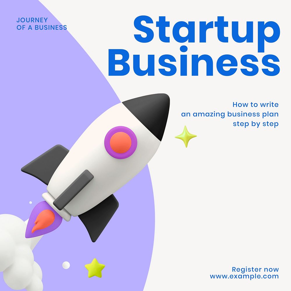 3D business Facebook ad template, | Free Photo - rawpixel