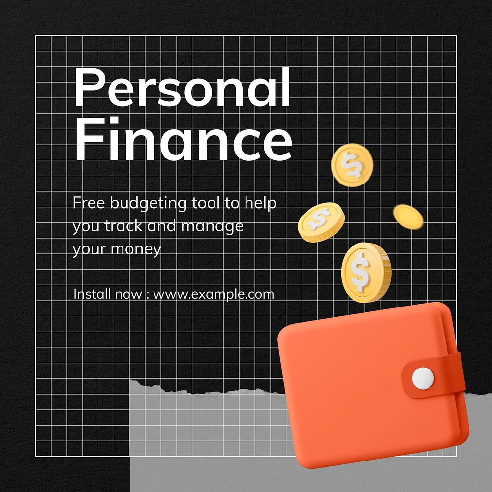 Personal finance Instagram post template | Free Photo - rawpixel Personal finance Instagram post template | Free Photo - rawpixel