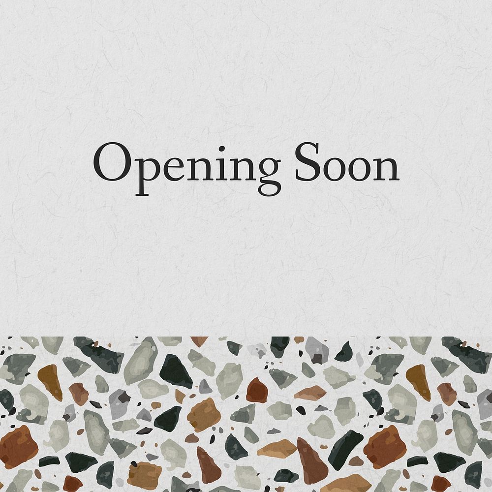 Opening soon Instagram post template | Free Photo - rawpixel