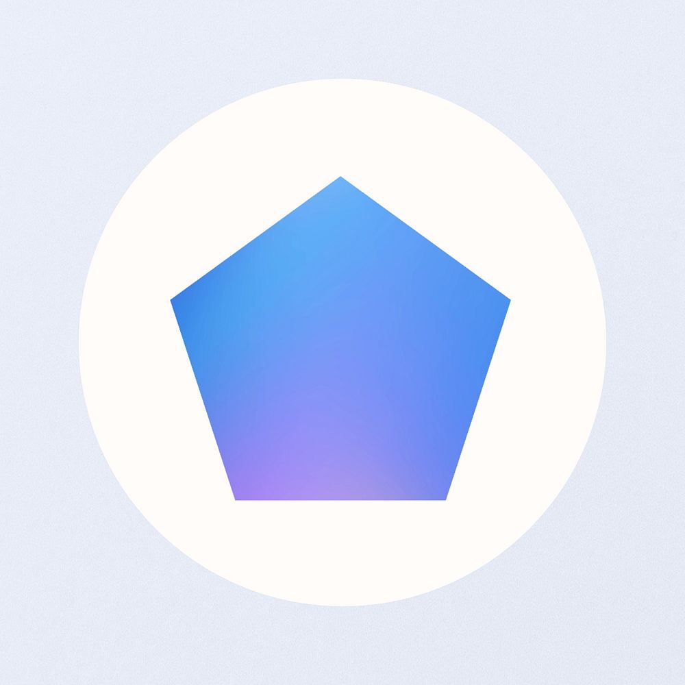 Gradient pentagon shape IG story | Free Photo Illustration - rawpixel