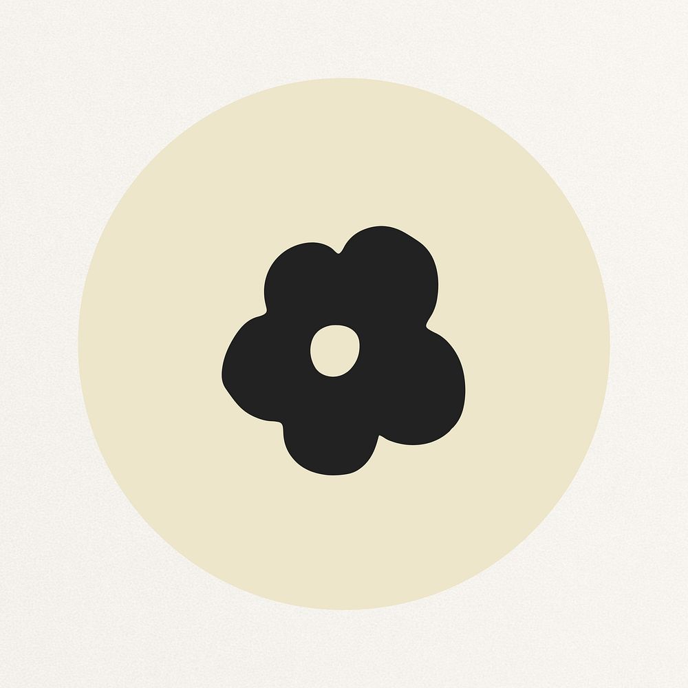 Flower IG story cover template | Free Photo Illustration - rawpixel