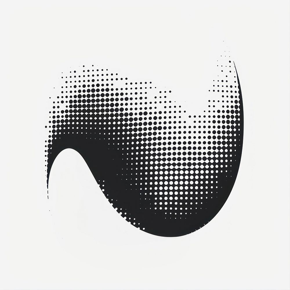 Abstract curve shape logo person | Free Photo Illustration - rawpixel