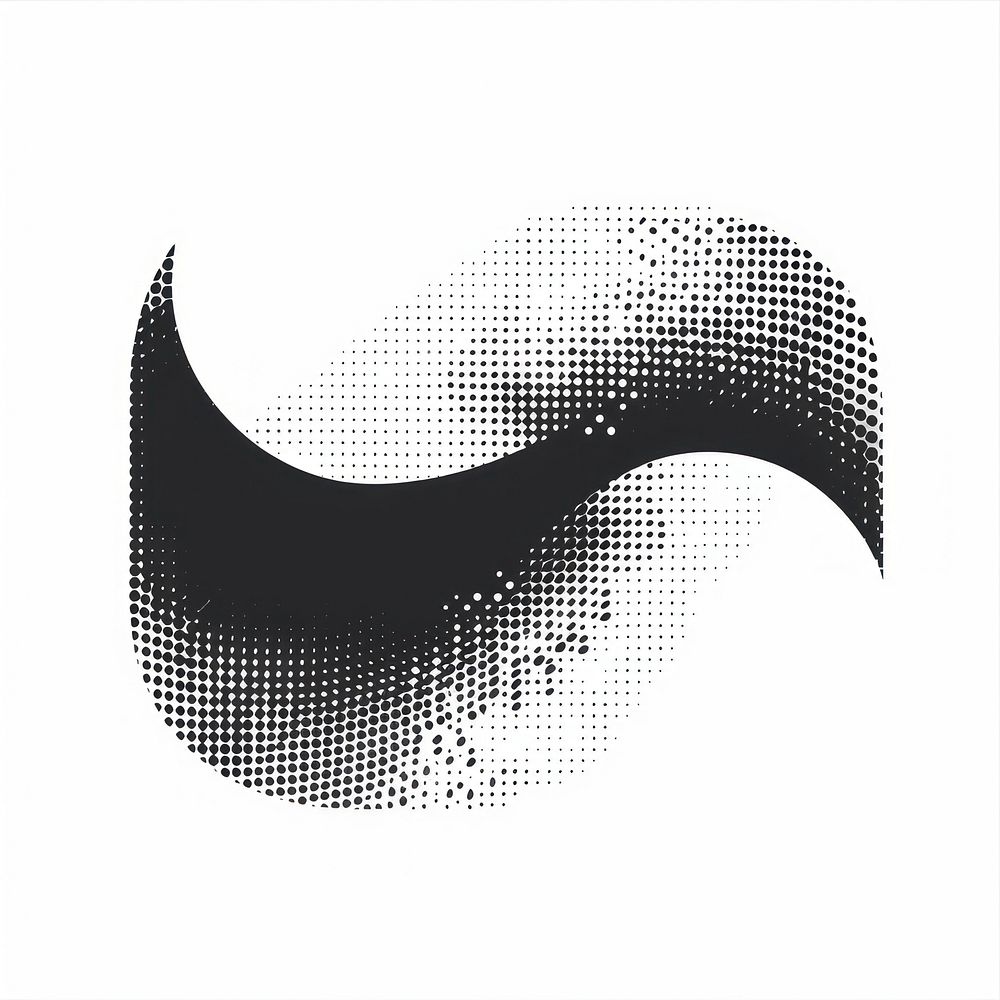 Abstract curve shape logo art | Free Photo Illustration - rawpixel