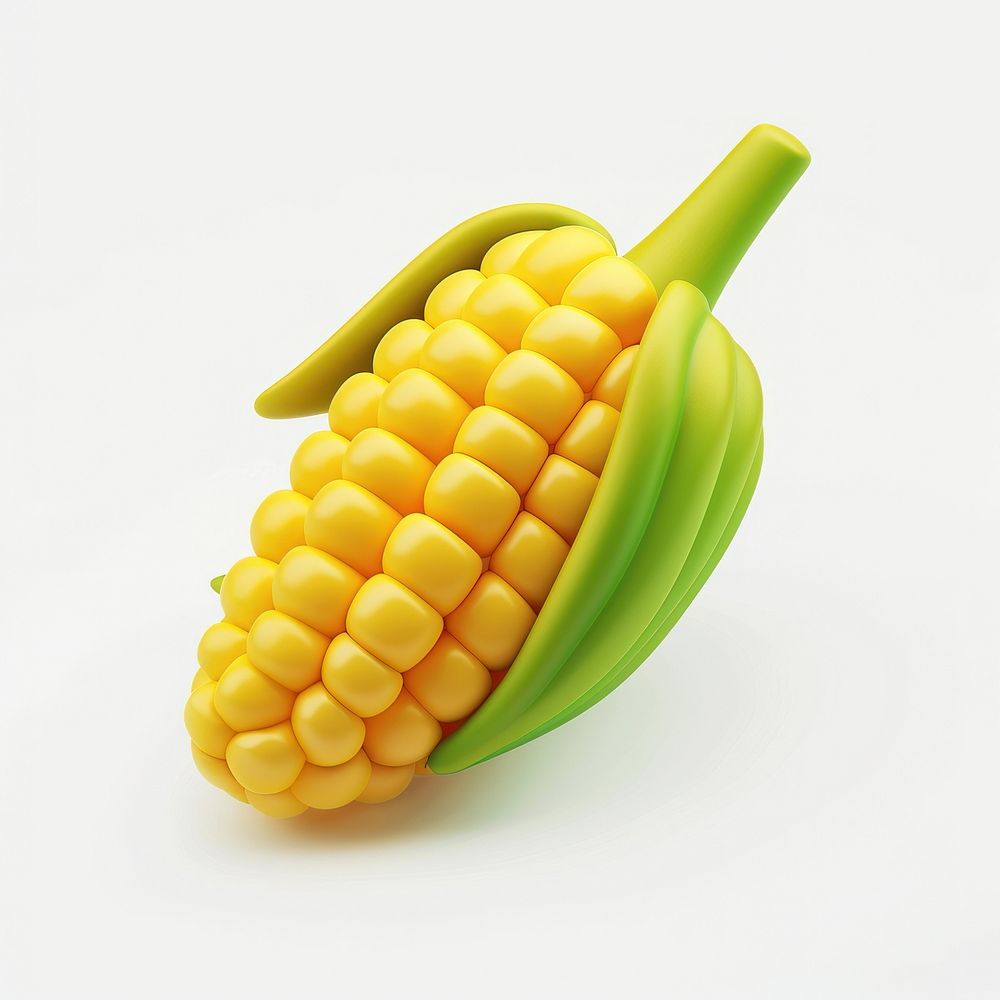 Vibrant 3D corn illustration | Free Photo Illustration - rawpixel