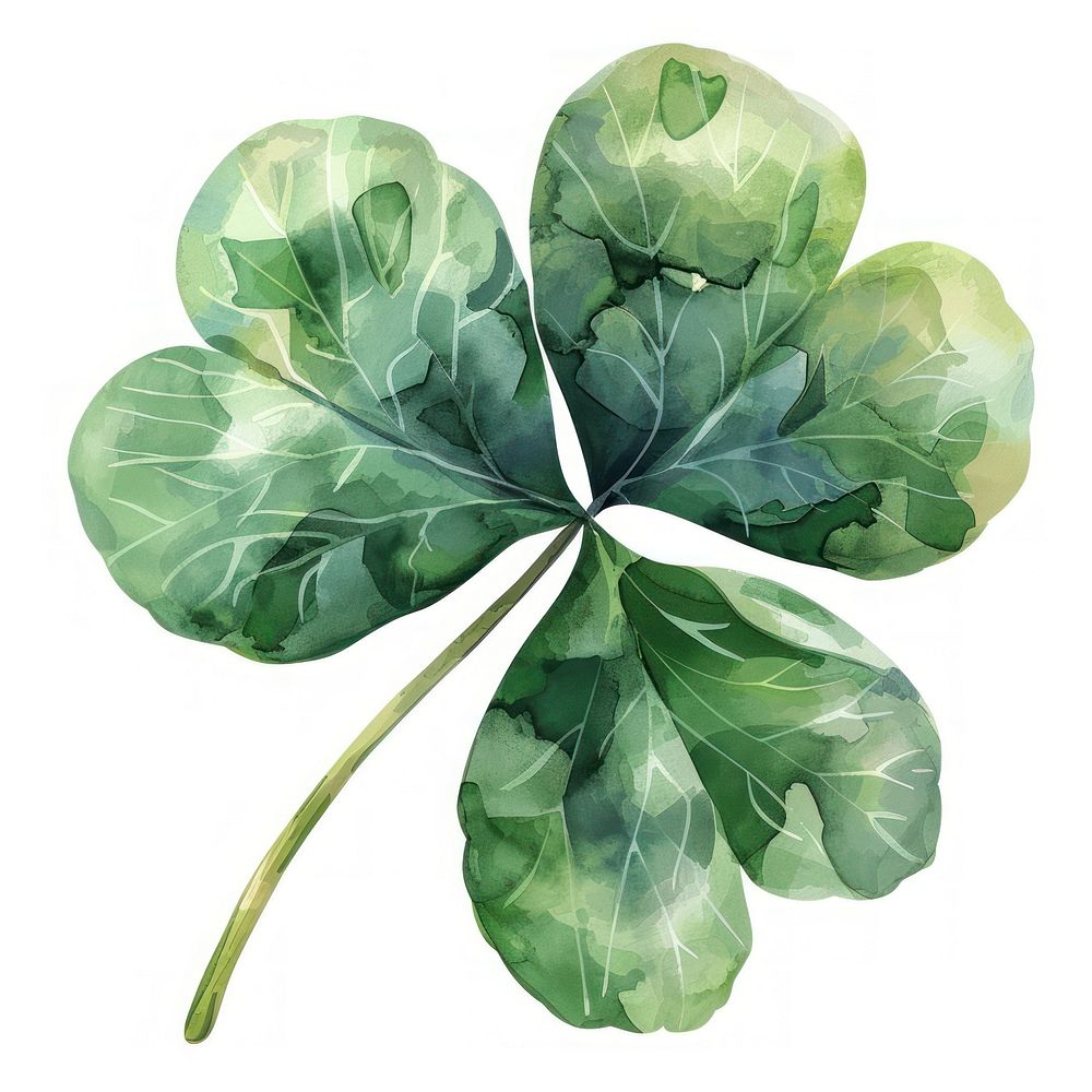 Clover leaf vegetable produce plant. | Free Photo Illustration - rawpixel