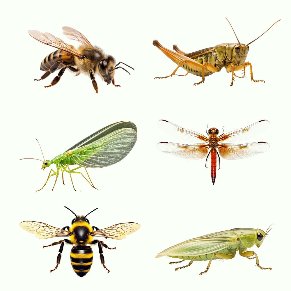 Animal insect element set | Premium Photo - rawpixel