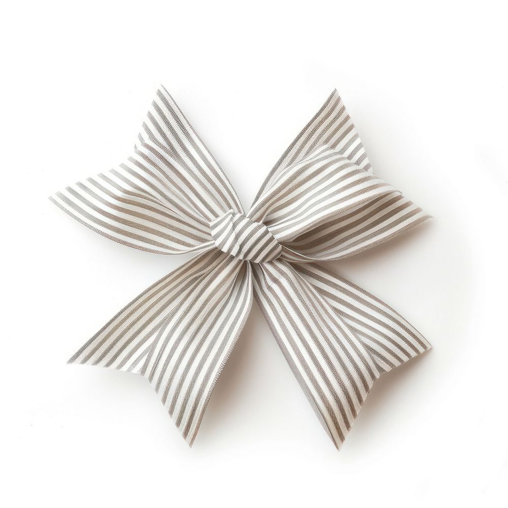 Elegant striped ribbon bow | Free Photo - rawpixel