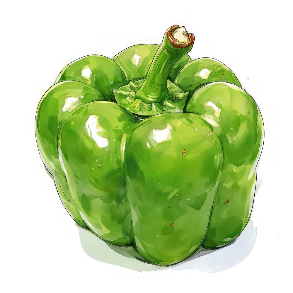 bell pepper ammunition vegetable weaponry. | Free Photo Illustration - rawpixel